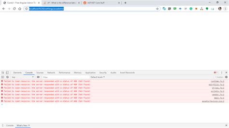 asp core and angular not loading js files on page reload what