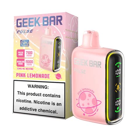 Geek Bar Pulse 15K Puffs Pink Lemonade Burners Shop