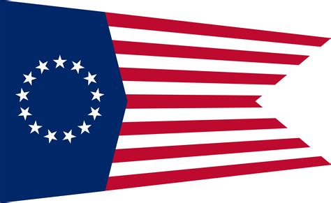 Betsy Ross Flag On A Swallowtail Burgee R Vexillology