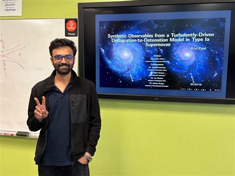 Defended Masters Thesis On Supernovae Krut Patel Posted On The Topic