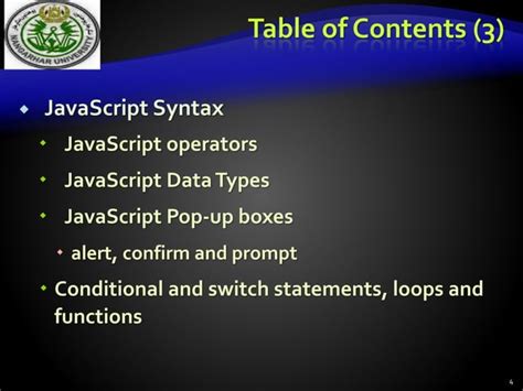 Javascript Lesson 1pptx Web Development Internet