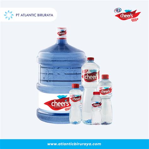 Jual Air Minum Cheers Alkaline Kemasan Botol Dan Galon Oleh Pt