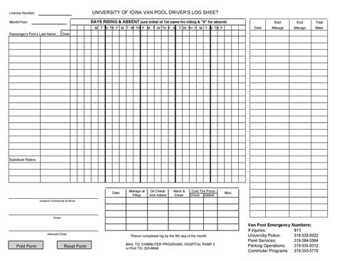 50 Printable Drivers Daily Log Books [templates And Examples]