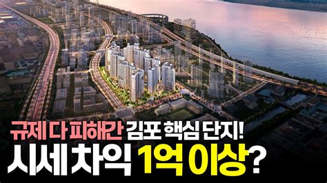 오퍼스 한강 스위첸 Kcc 김포 한강뷰 아파트 분양가 상한제 적용한 대단지 Youtube