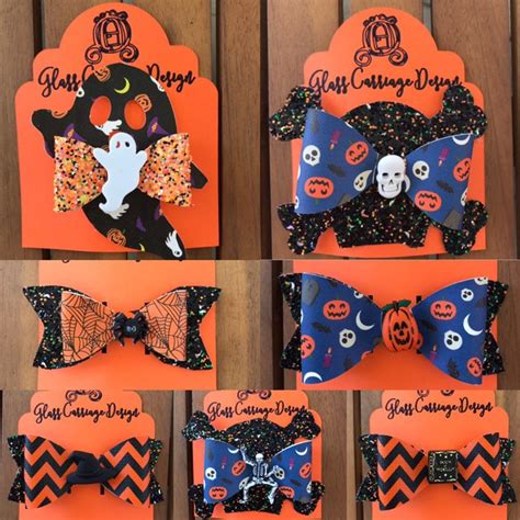 Halloween Bows Etsy