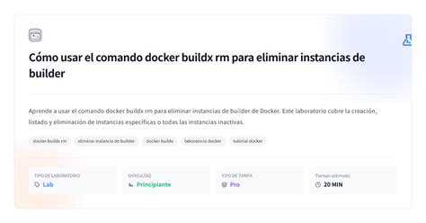 Cómo Usar El Comando Docker Buildx Rm Para Eliminar Instancias De Builder Labex