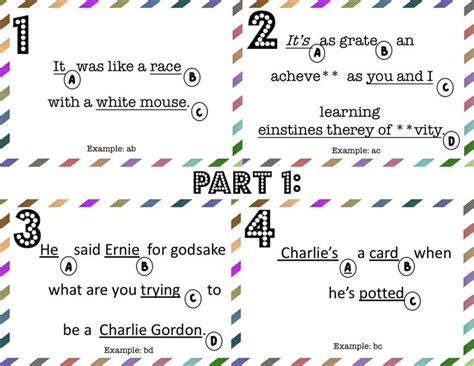 Part 1 Flowers For Algernon Metaphor Maze Escape Room