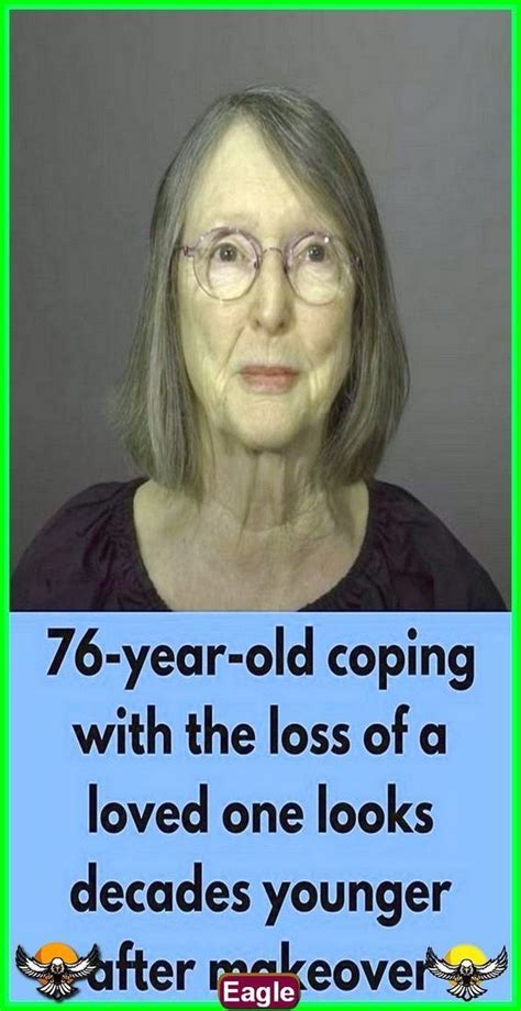 76 Year Old Coping With The Loss Of A Loved One Looks Decades Younger