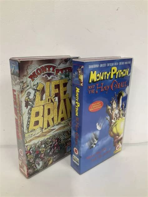Vhs Monty Python Life Of Brian And Holy Grail Eur 14 21 Picclick It