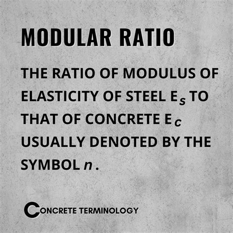 Modular Ratio For Reinforced Concrete Structures Concretefunda Posted