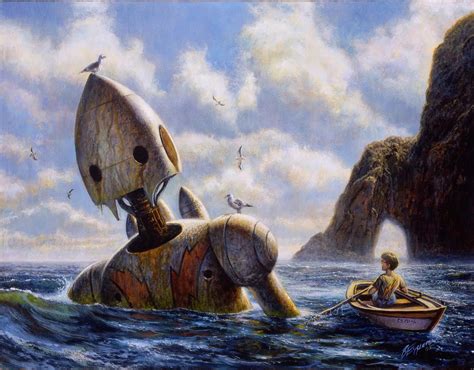 One Of Our Robots Is Missing By Bob Eggleton Circa 2005 Later Adapted