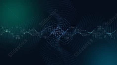 Wavy Line Technology Gradient Curve Business Powerpoint Background For