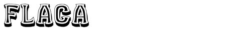 Flaca Font Vectordad