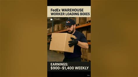 Fedex Package Handler Salary Explained Earn 9001400 Weekly Fedex