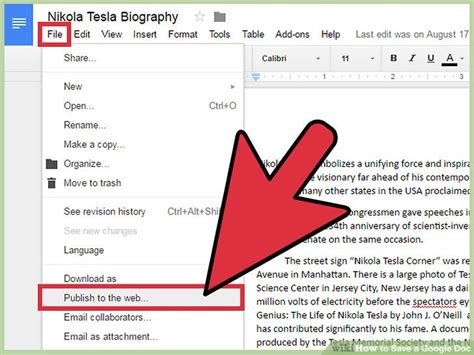 3 Ways To Save A Google Doc WikiHow