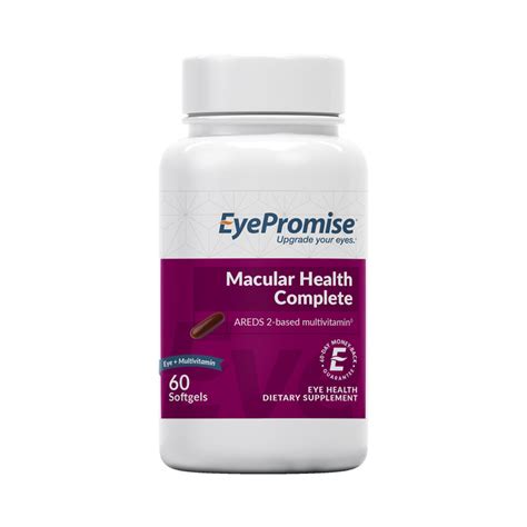 Eyepromise Macular Health Complete Areds 2 Based Multivitamin 60ct