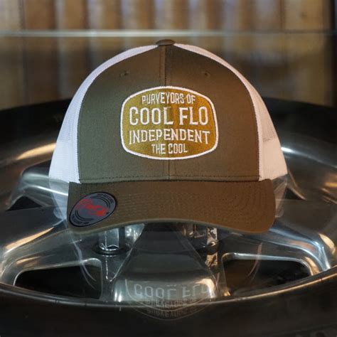 Cool Flo Independent Green Two Tone Trucker Cap
