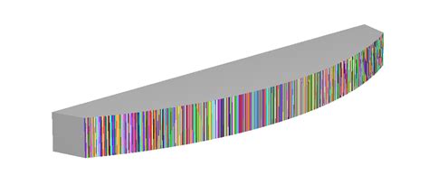 Javascript Threejs How To Map A Texture Over Multiple Faces Onto A Curved Custom Geometry