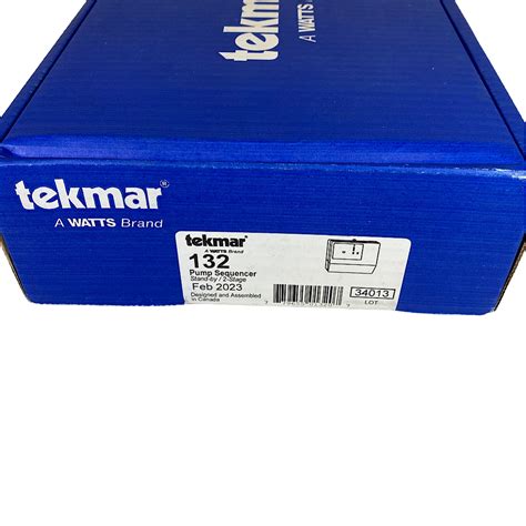 Tekmar 132 260v Stand By 2 Stage Pump Sequencer Dans Discount Tools