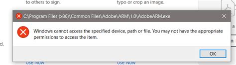 Solved Adobe Reader Adobearmexe Error Adobe Product Community