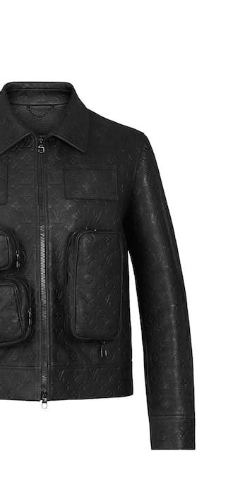 Louis Vuitton Louis Vuitton Monogram Embossed Utility Jacket Grailed