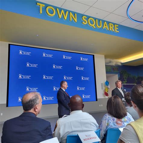 Senator John F Mckeon And Ombudsman Paul Aronsohn At New Concepts For