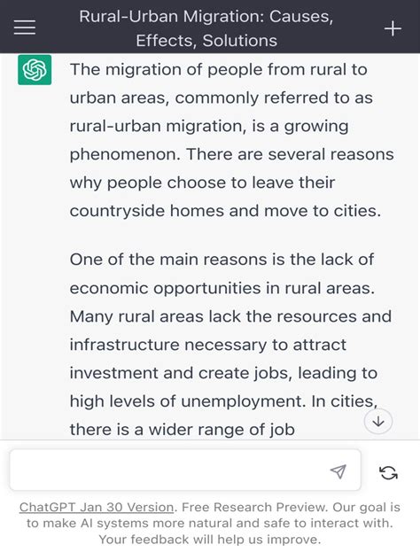 Rural Urban Migration Causes Effects Solutions Pdf Politics