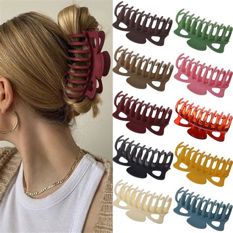 Tocess Hair Claw Clips For Women Small Medium Big Extra