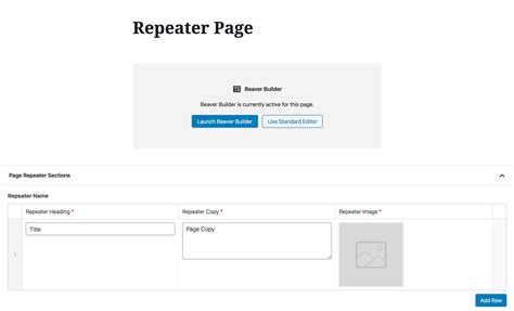 How To Create An Acf Repeater Beaver Builder Shortcode And Use Srcset