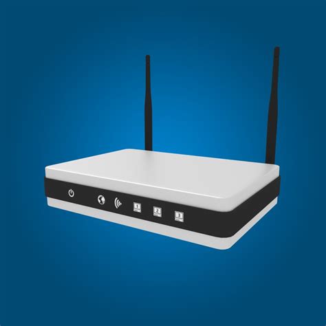 3d Model Wi Fi Router Turbosquid 1189662