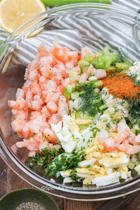 Shrimp Salad Delicious Light Entree Spend With Pennies