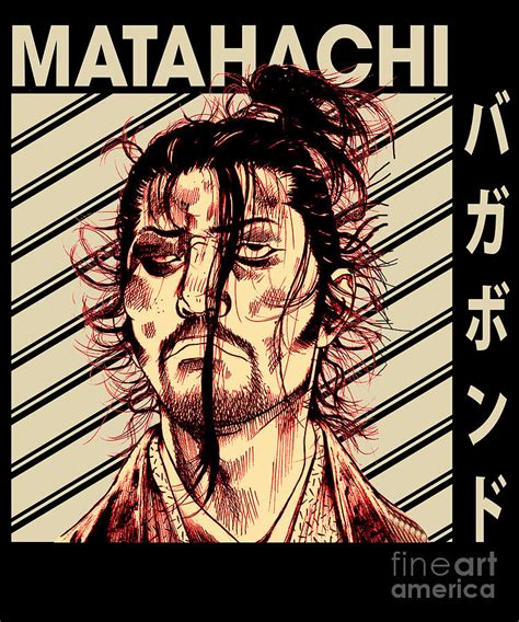 Matahachi Honiden Vagabond Classic Art Anime Drawing By Fantasy Anime