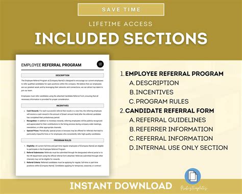 Employee Referral Program Template Probiztemplates