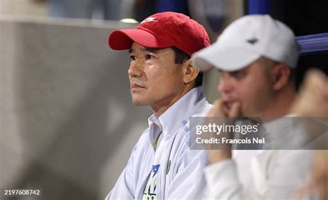 Emma Raducanu Of Great Britains Physical Trainer Yutaka Nakamura