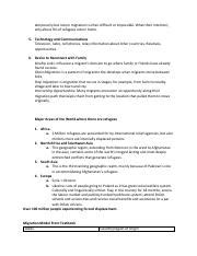 Master Geog Notes 2 2 Dragged 12 Pdf Temporarily But Return Migration Is Often Difficult Or