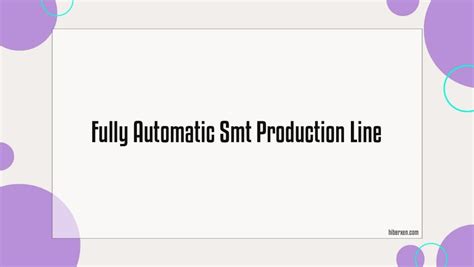 smt line archives hiberxen