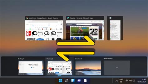 How To Switch Between Desktops In Windows 11 Or Windows 10 Winbuzzer