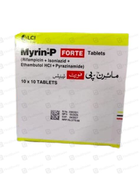 Myrin P Forte 100s Tablets Price In Pakistan Uses Dosage Side Effects