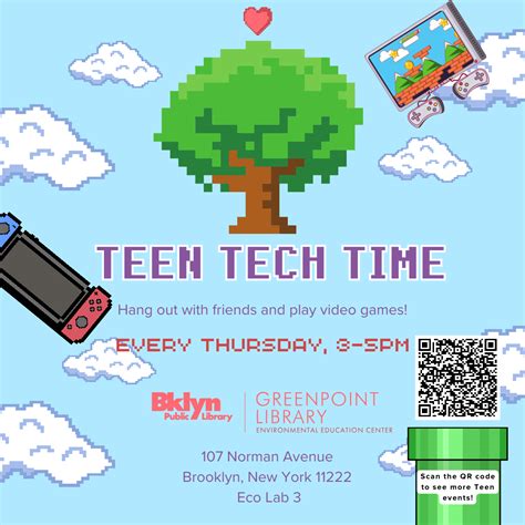 Teen Tech Time 🎮 Brooklyn Public Library