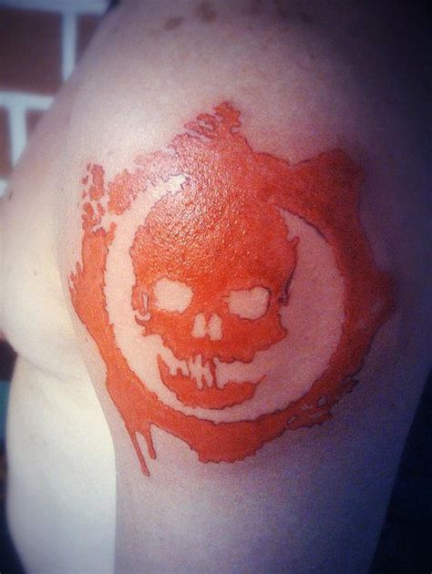 Gears Of War Logo Tattoo By Leandroalvarez On Deviantart