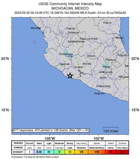 墨西哥3天接連2大震！68強震釀1人死亡 上下猛晃畫面曝光 國際 三立新聞網 Setncom