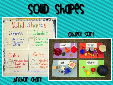 Mrs Riccas Kindergarten Solid Shapes Geometry Unit And Freebie