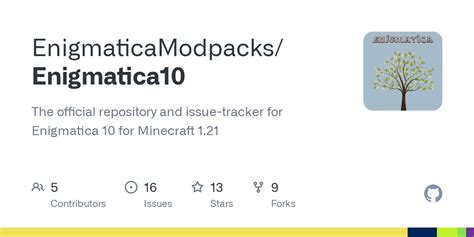 Github Enigmaticamodpacks Enigmatica10 The Official Repository And Issue Tracker For