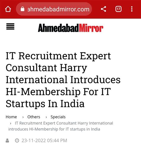 Mehul Lodha On Linkedin Members Entrepreneurs Ahmedabadmirror Recruitment Startups India