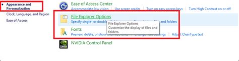 How To Configure Folder Options In Windows