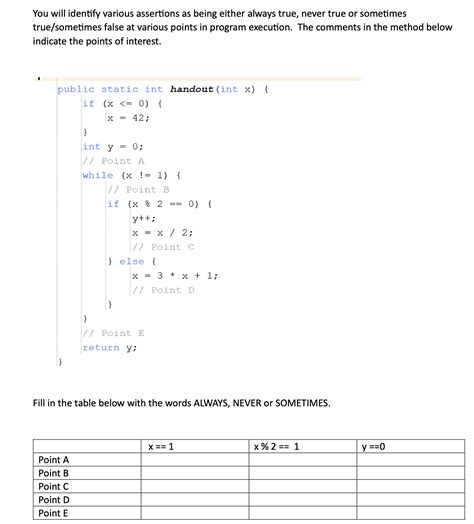 Solved You Will Identify Various Assertions As Being Either Chegg