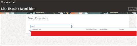 When Linking Requisitions To A Pipeline Requisition The Lov Is Empty — Cloud Customer Connect