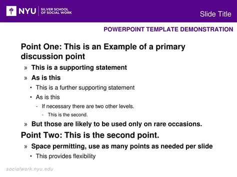 Nyu Powerpoint Template