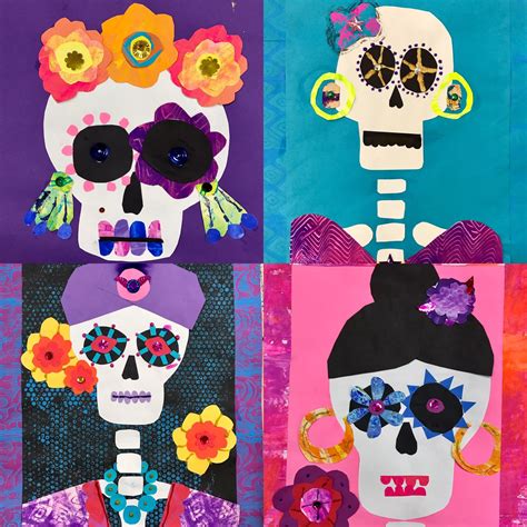 Dia De Los Muertos Art Ideas