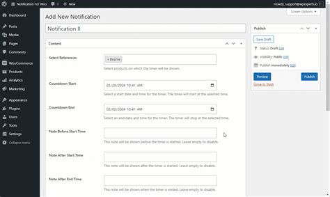 Notifications For WooCommerce Documentation WooCommerce